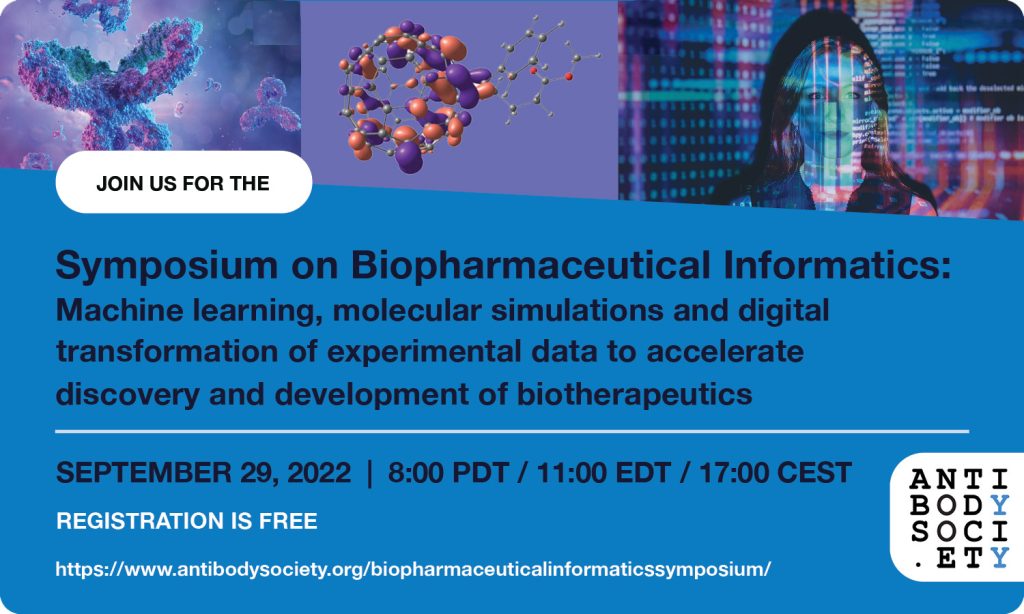Biopharmaceutical Informatics Symposium - The Antibody Society